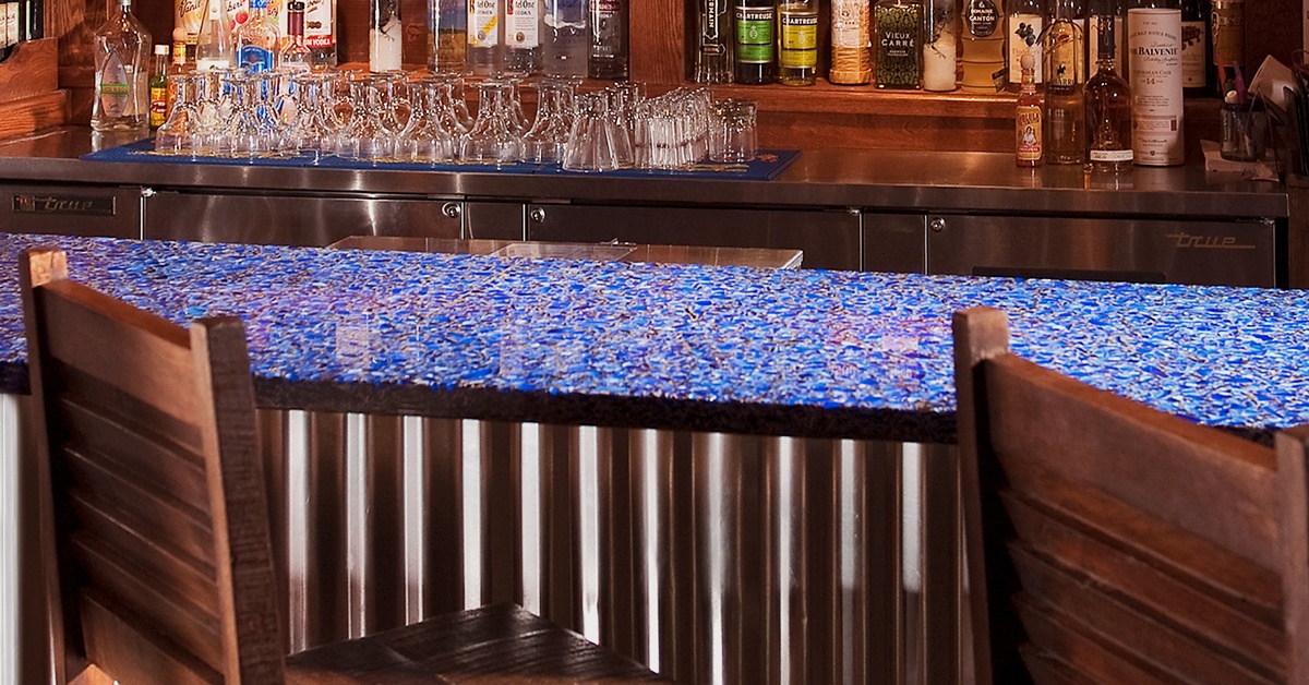 9 Recycled Glass Bars As Sweet And Smooth As a Manhattan